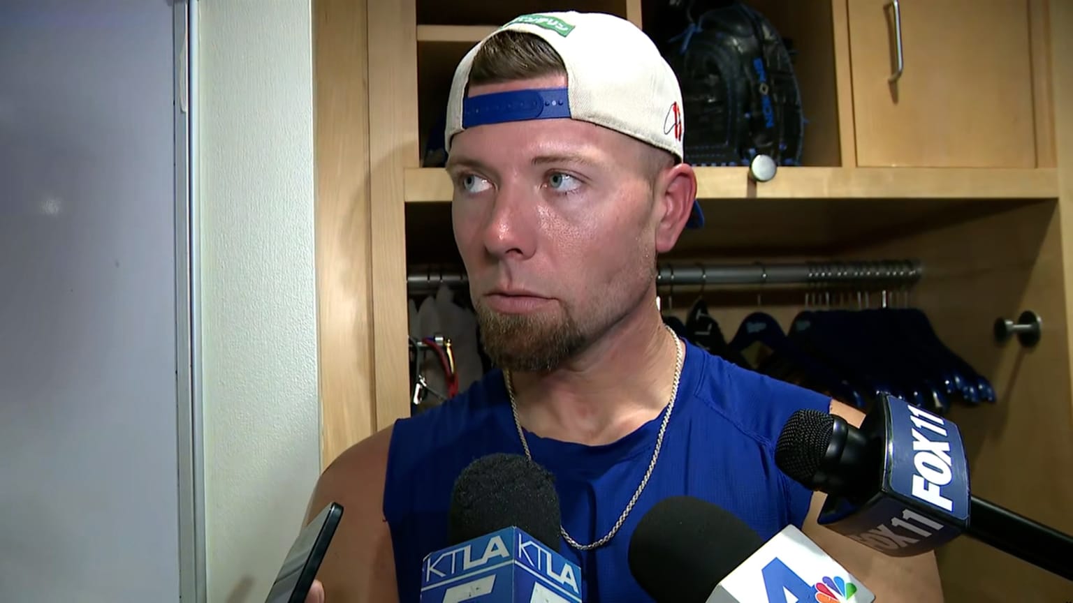 Blake Treinen talks save and the Game 1 win | 10/05/2024 | Los Angeles ...
