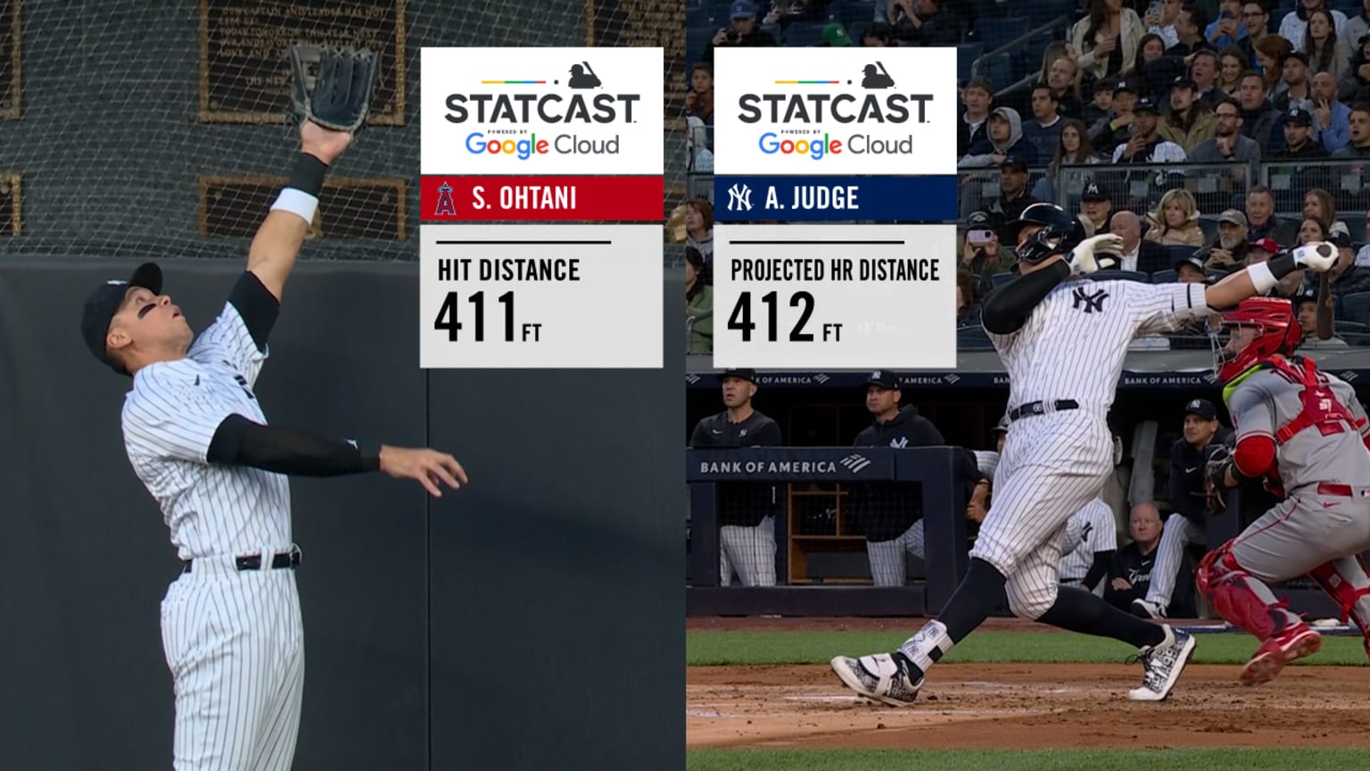 Aaron Judge robs Ohtani and then clubs a 412 ft HR! | 04/19/2023 | New York Yankees