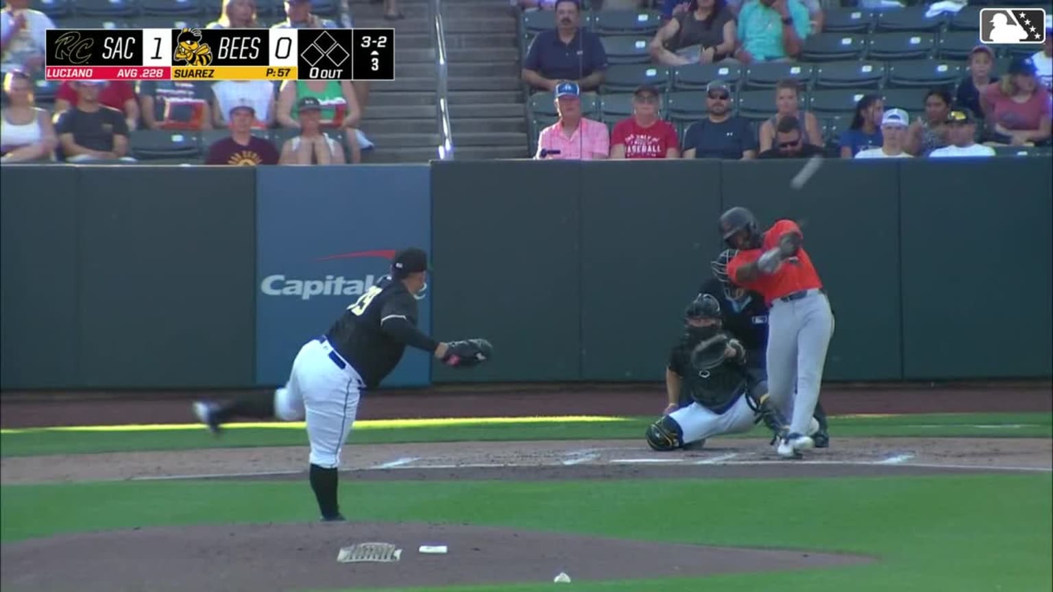 Marco Luciano hits solo home run | 07/12/2024 | New York Mets