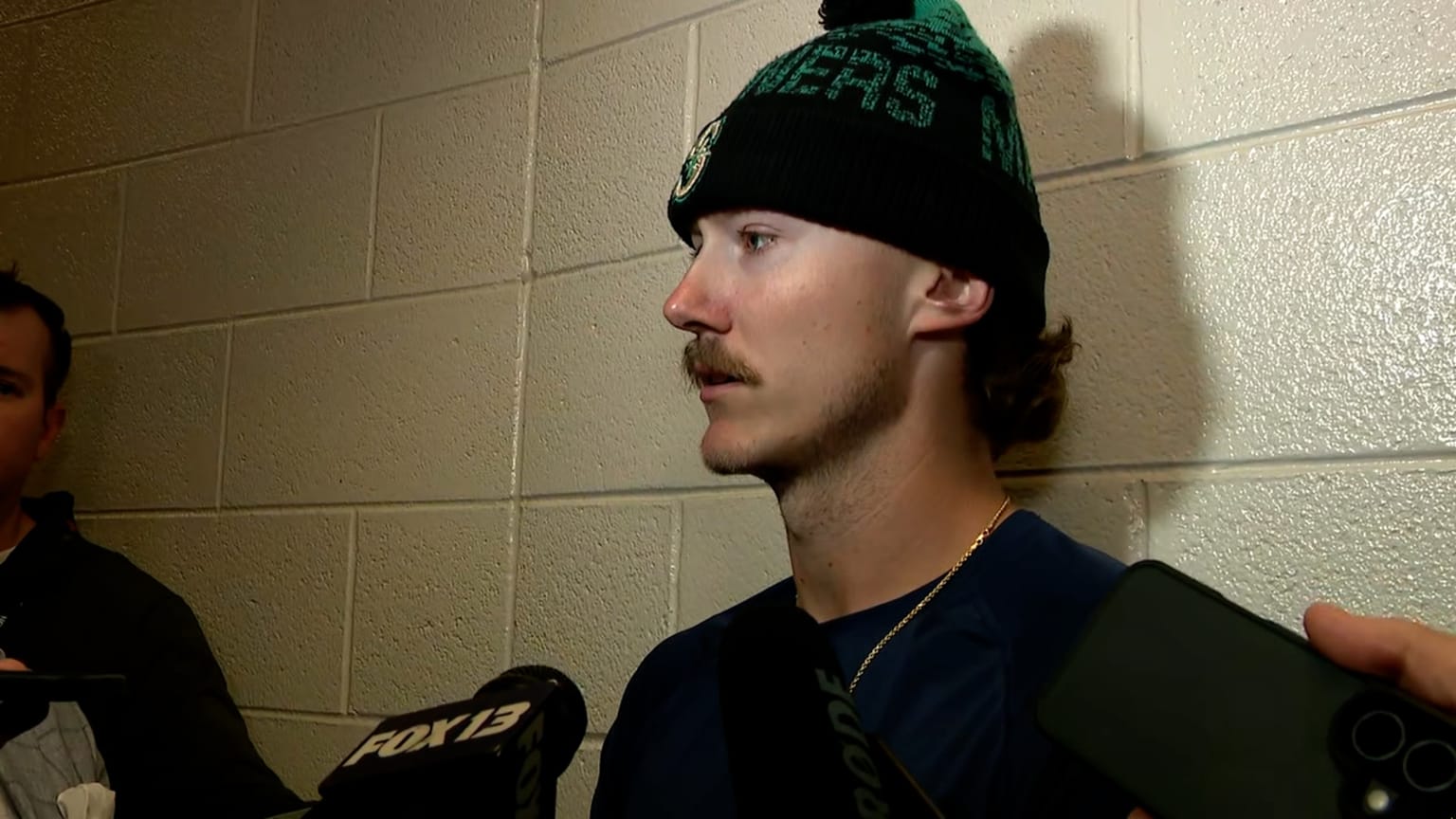 Bryce Miller analiza su apertura en el Juego 4 | 08/10/2025 ...