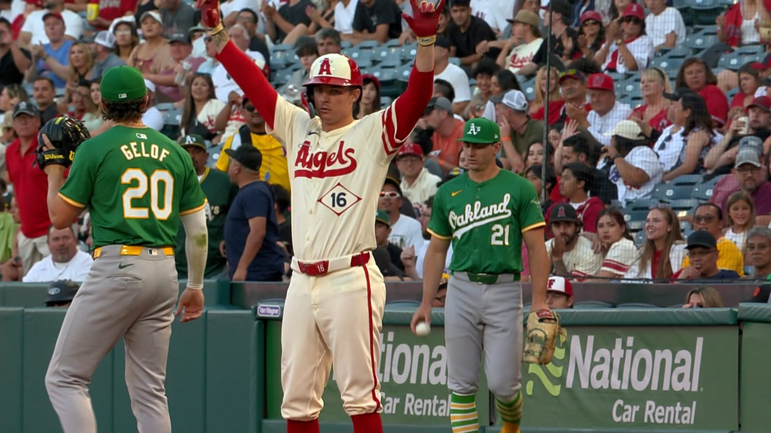 Angels score a run on an error | 06/24/2024 | Los Angeles Angels