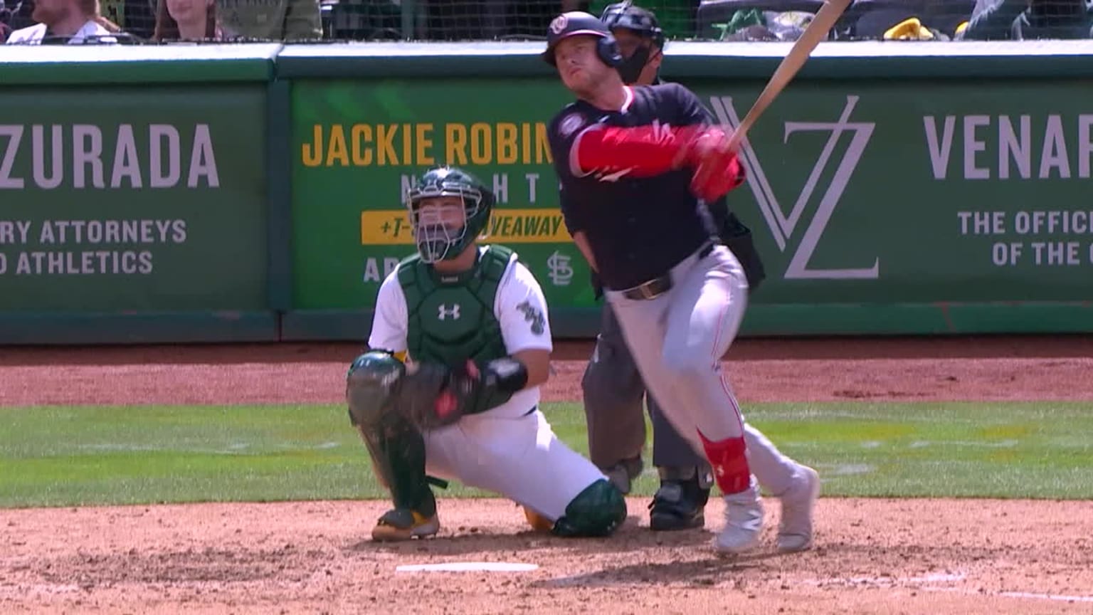 Riley Adams hits two doubles for Nationals | 04/14/2024 | Washington ...