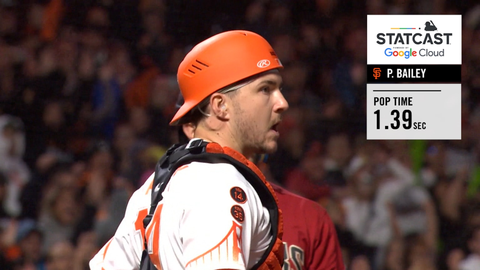 Patrick Bailey saca a Perdomo para terminar el juego | 01/08/2023 | Los ...