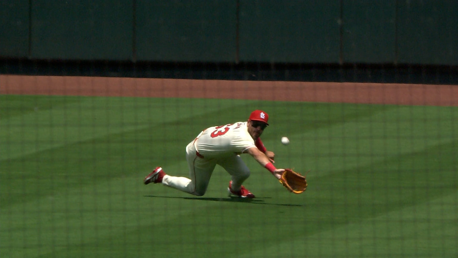 Michael Siani's diving catch | 06/22/2024 | St. Louis Cardinals