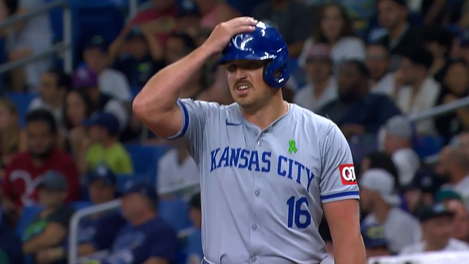 Hunter Renfroe drives in a run with a grounder | 05/24/2024 | Kansas ...