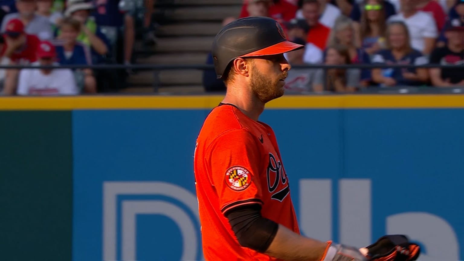 Austin Slater's leadoff double | 08/03/2024 | Baltimore Orioles