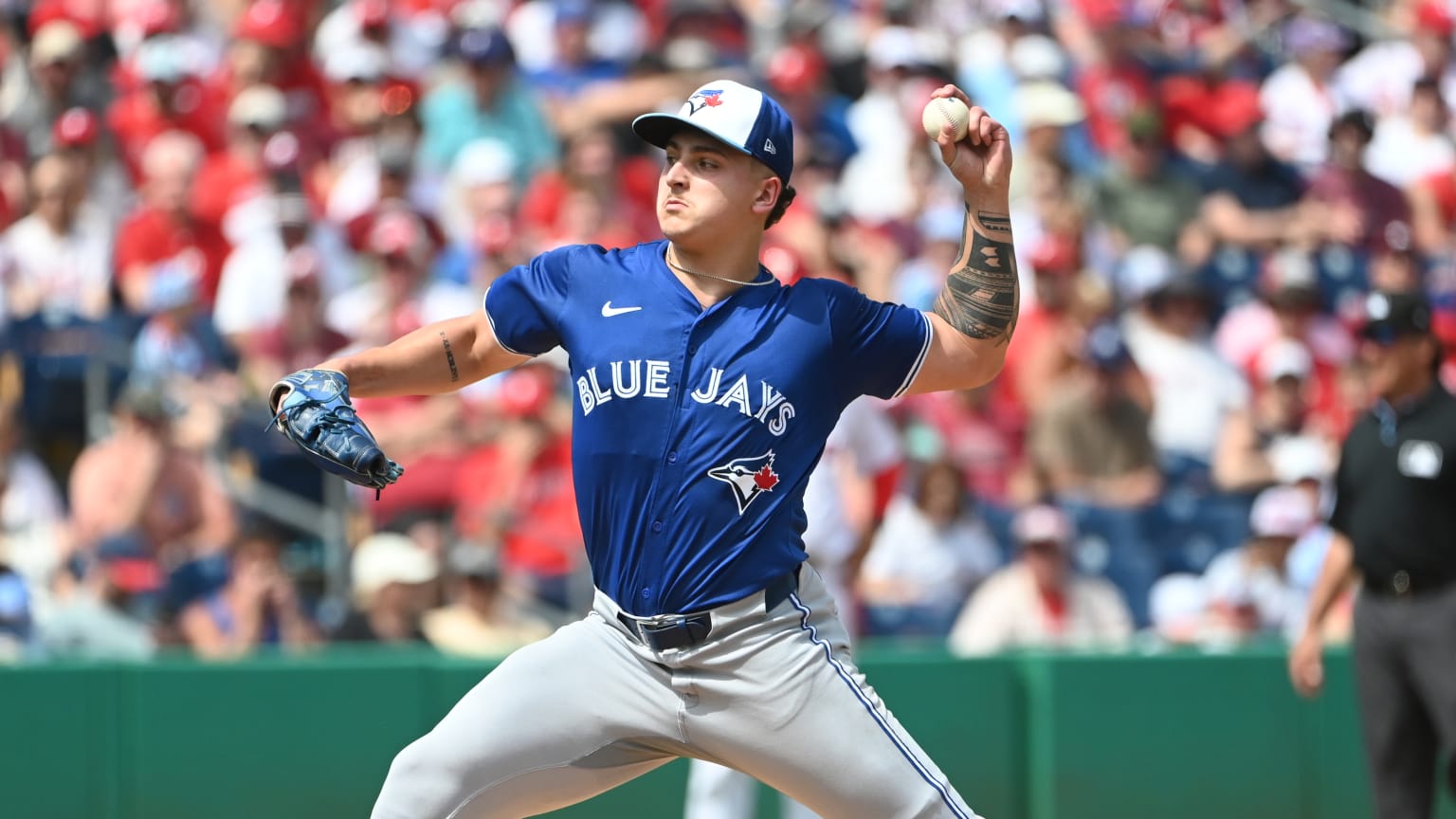 Ricky Tiedemann strikes out two | 03/09/2024 | MLB.com