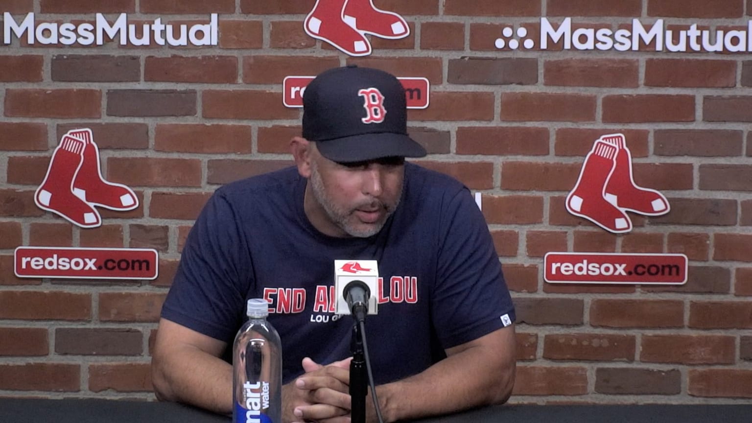 Cora talks offensive struggles in Red Sox's 5-4 loss | 07/21/2023 | Boston Red Sox