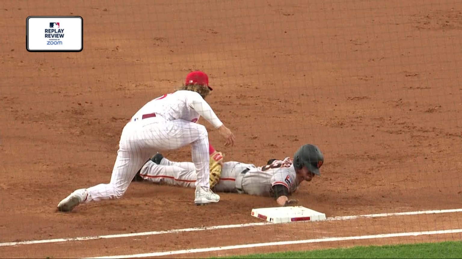 Wade Meckler is out at first after review in 2nd | 08/22/2023 | San ...