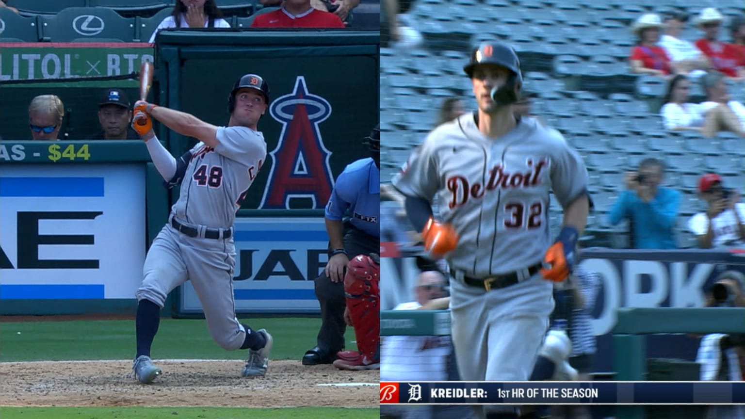 Carpenter and Kreidler put Detroit ahead in the 9th | 09/07/2022 ...