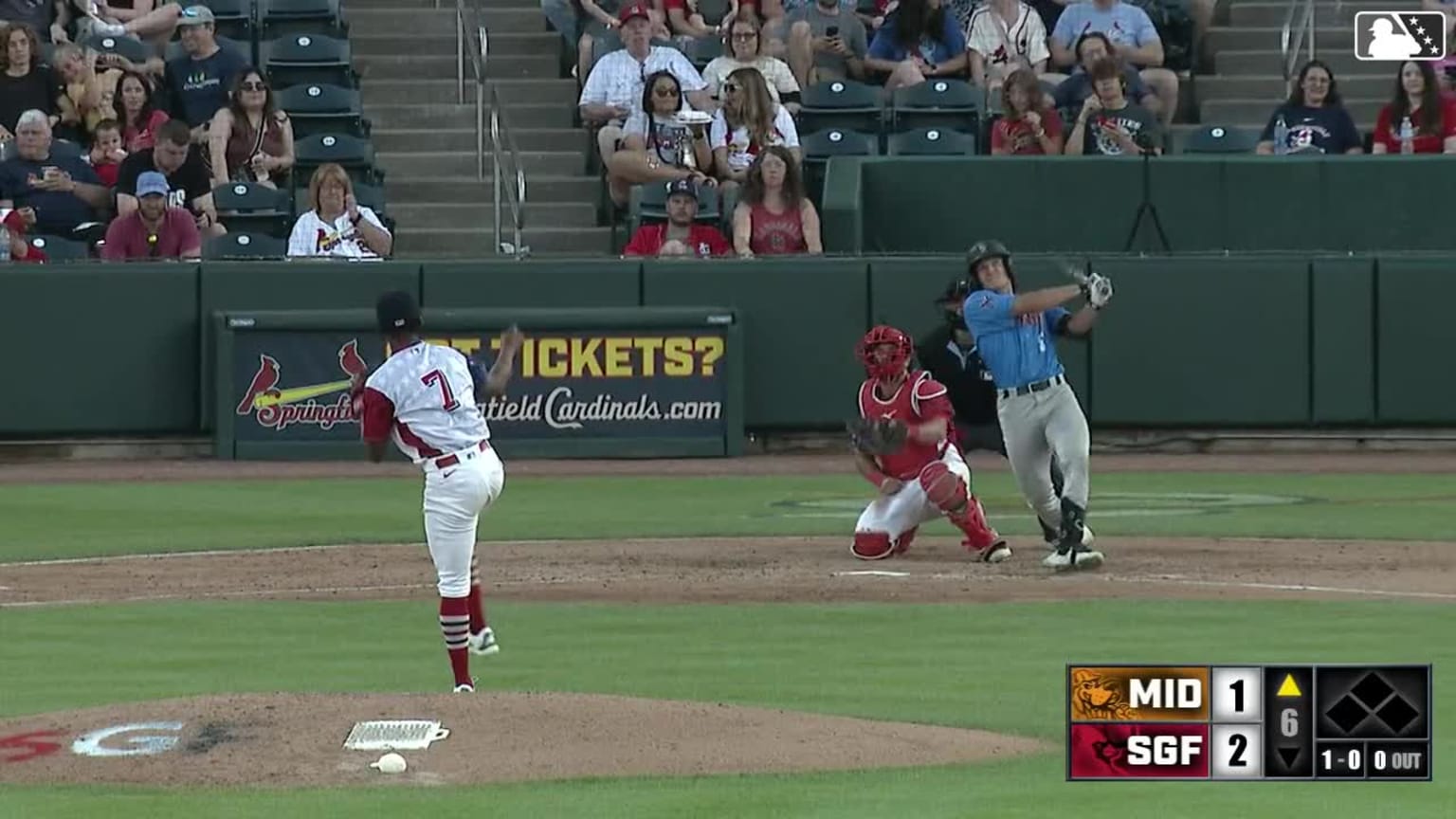 Colby Thomas' solo home run | 05/19/2024 | Athletics