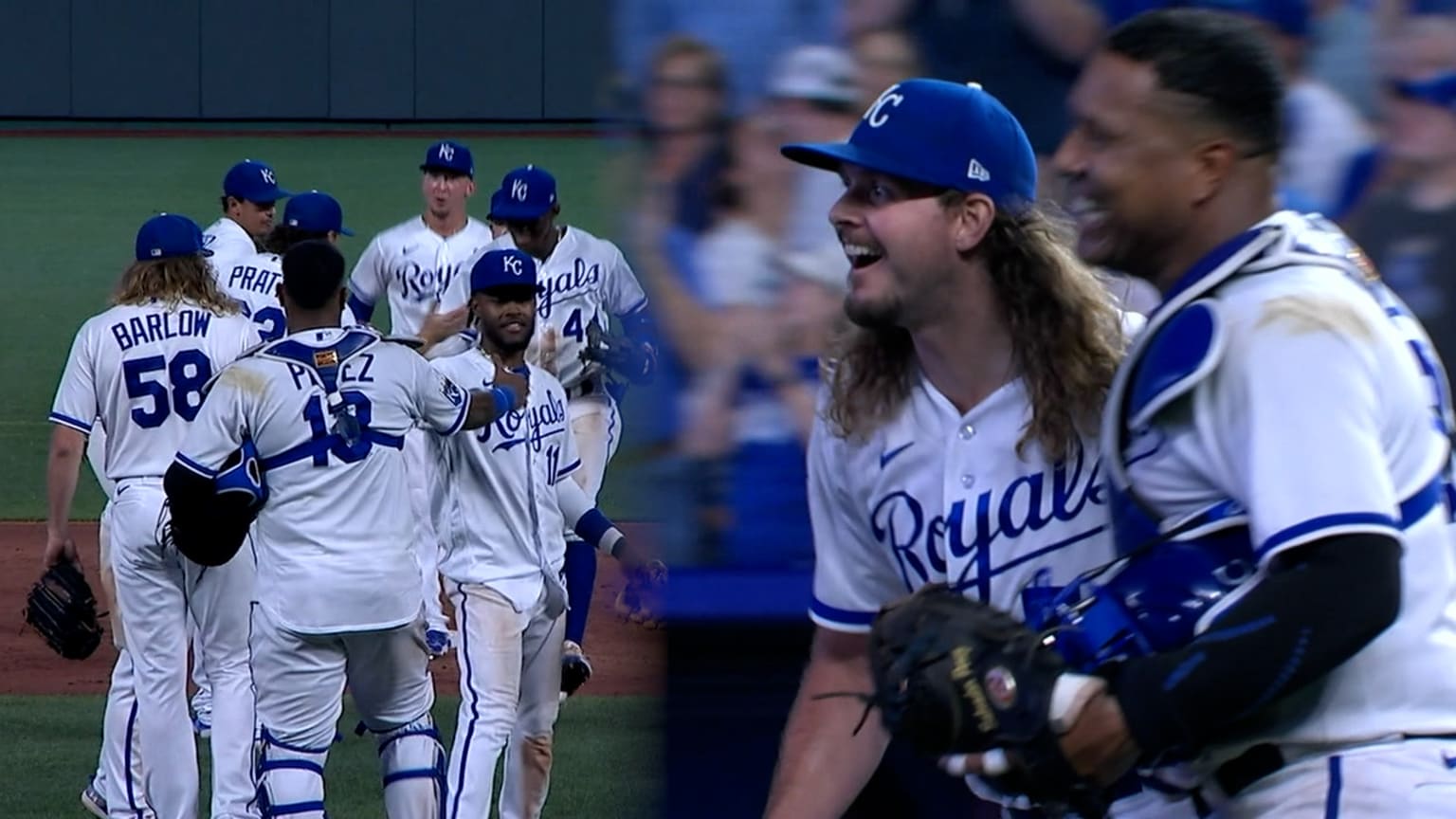 Scott Barlow induces the final out for the Royals win | 07/01/2023 ...