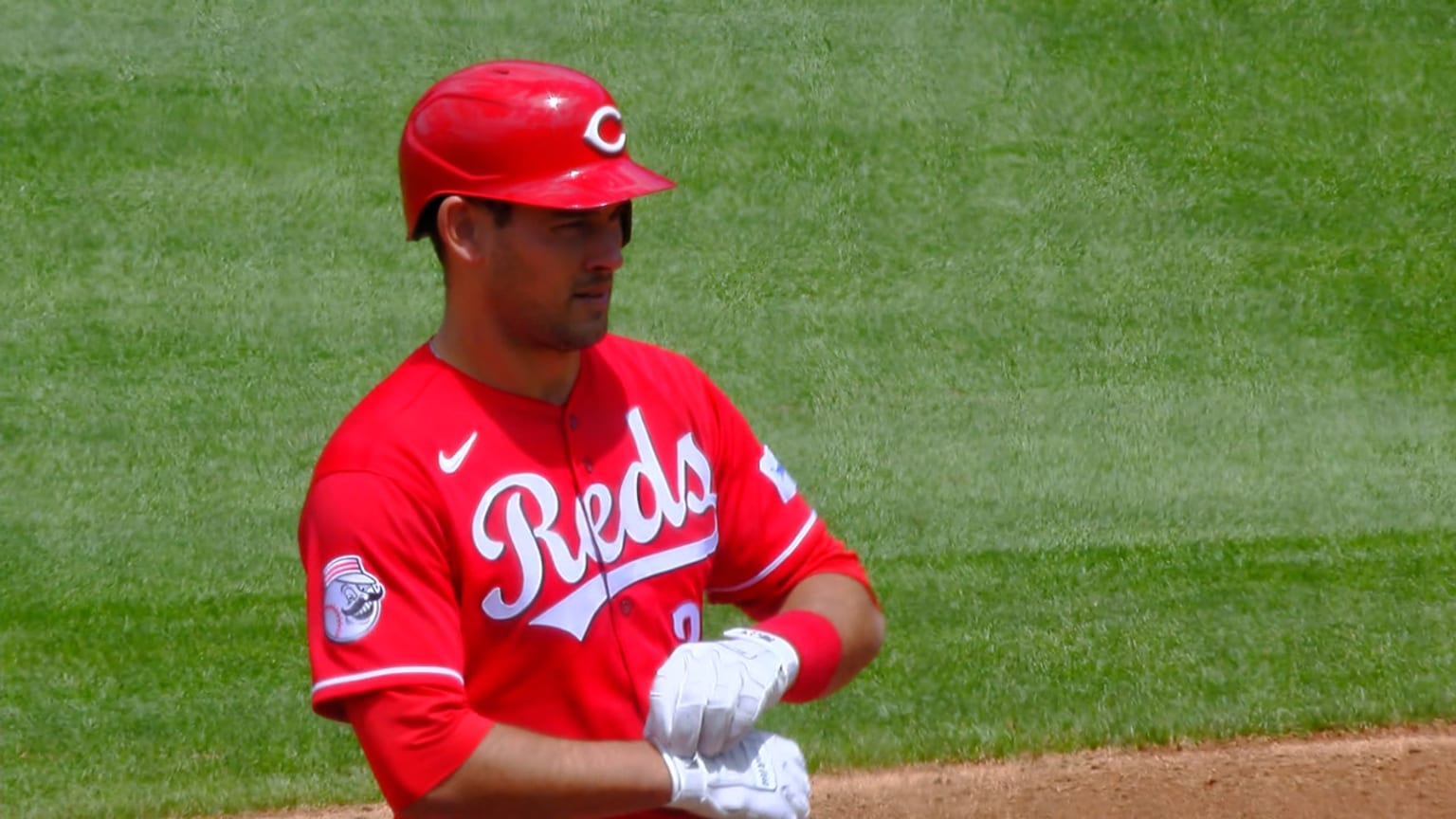 Luke Maile smacks an RBI double to left field | 05/17/2023 | Cincinnati ...
