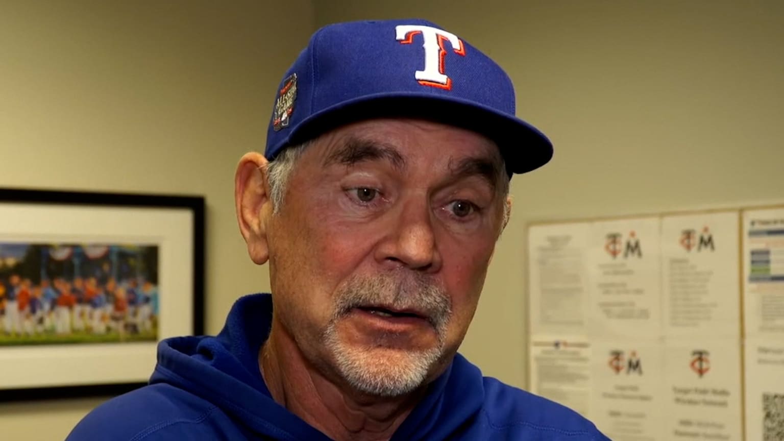 Bruce Bochy on the 3-2 loss, José Ureña's injury | 05/24/2024 | Texas ...