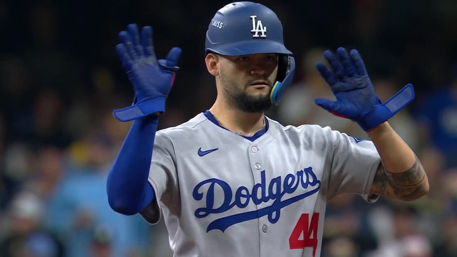 MLB India Call: Andy Pages' RBI double | 10/15/2025 | Los Angeles Dodgers
