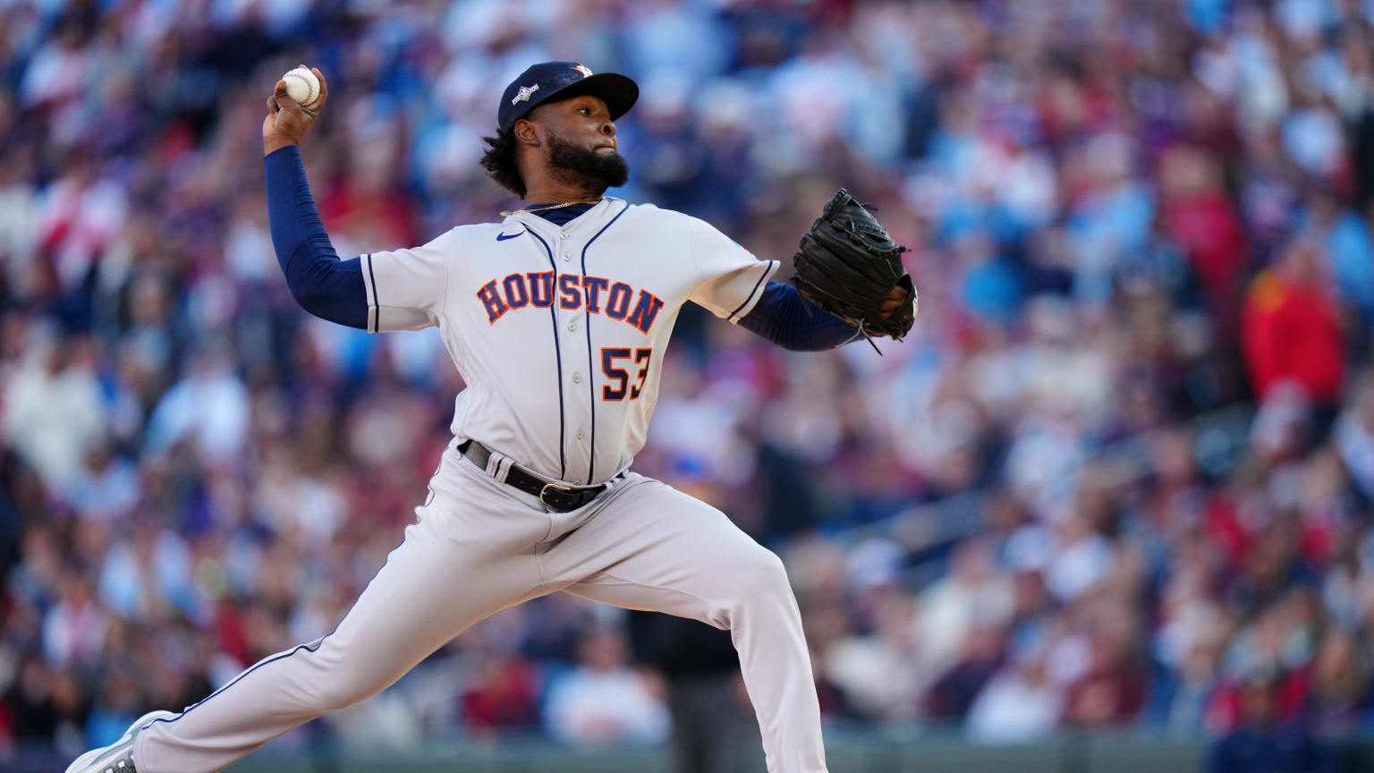 Cristian Javier punches out nine in five innings | 10/10/2023 | MLB.com