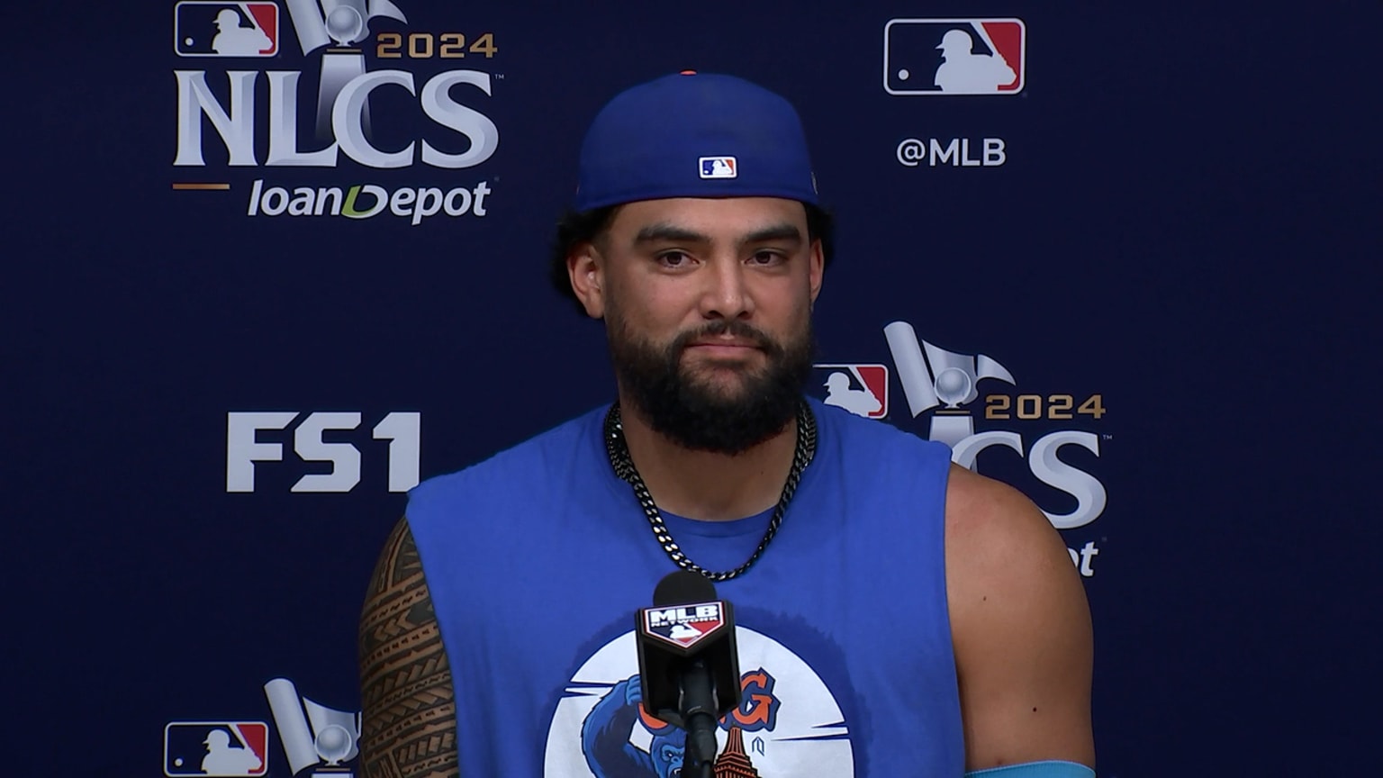 Sean Manaea Talks Starting Game 2 Of The Nlcs 10 13 2024 New York Mets