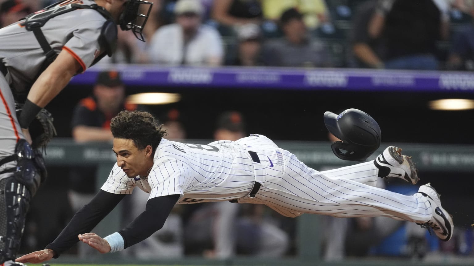 Tyler Freeman's sac fly | 06/11/2025 | Colorado Rockies