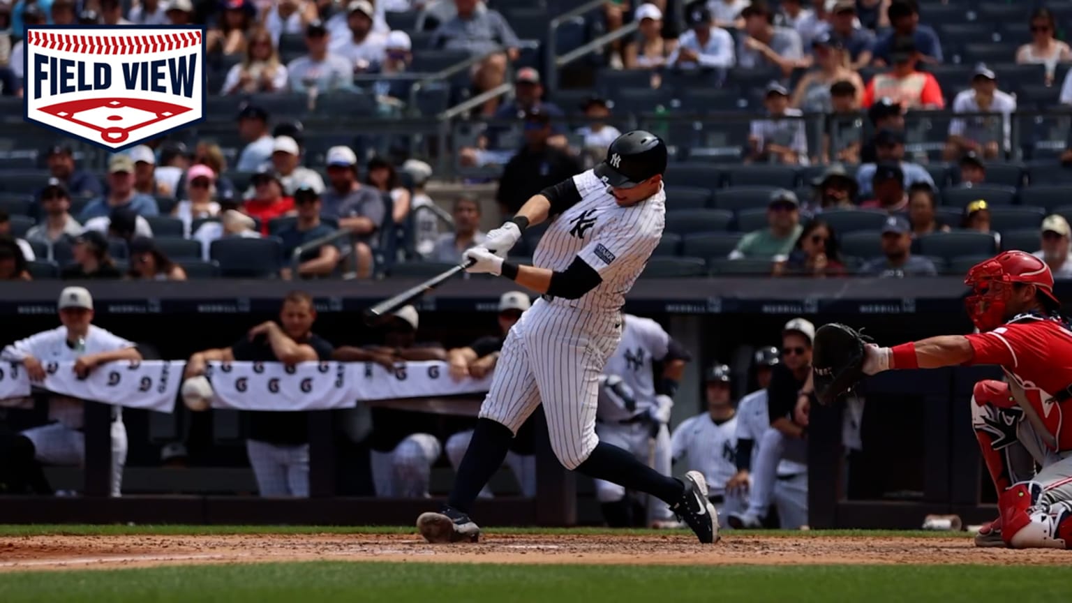 Field View: Ben Rice's first career home run | 07/04/2024 | New York Yankees