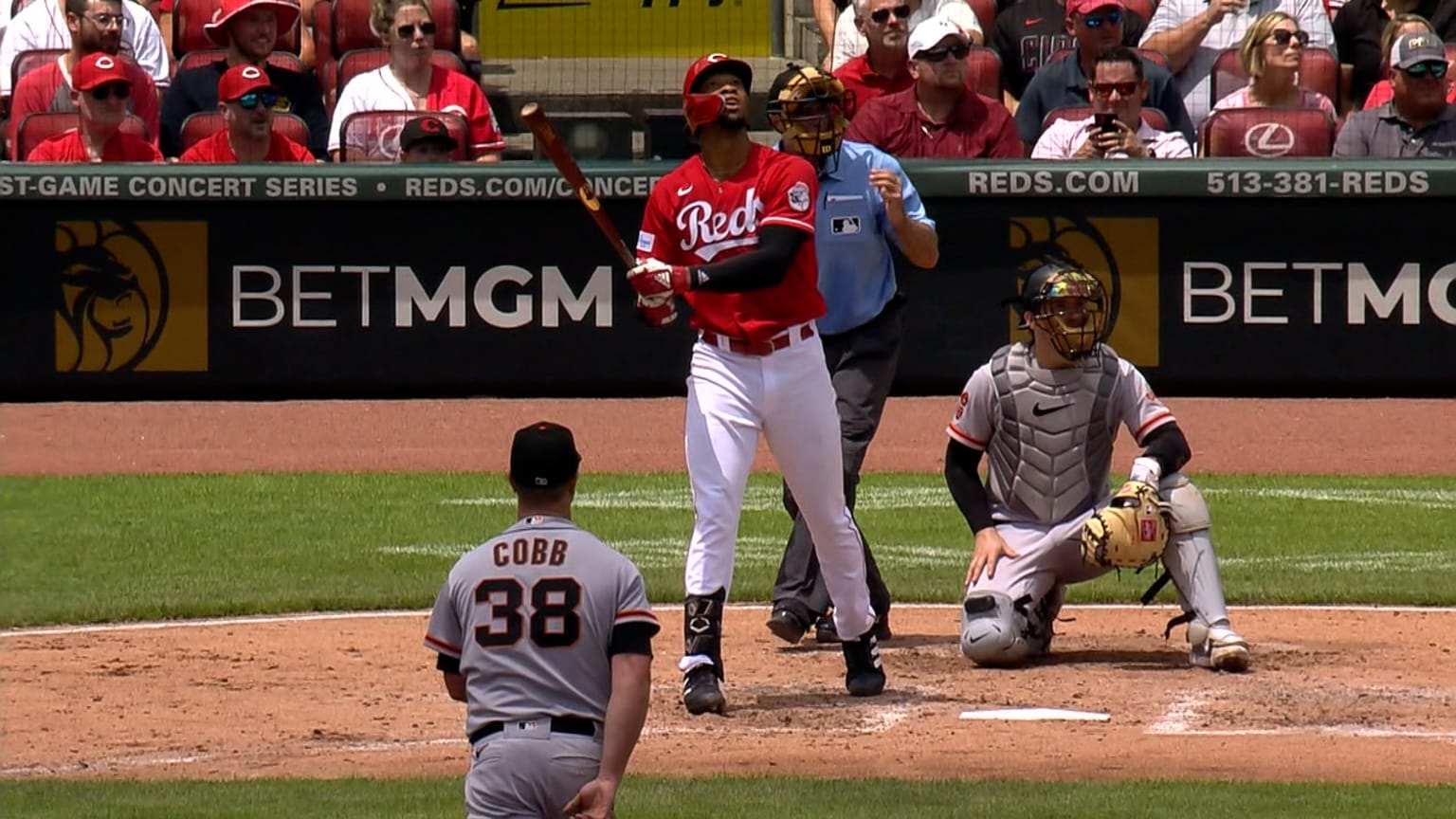 Will Benson drives RBI double to left in the 4th | 07/20/2023 ...