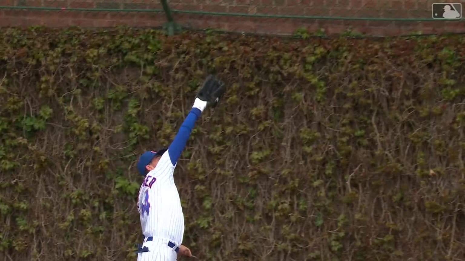 Cody Bellinger Leaps For A Catch At Center Field Wall 04 22 2023