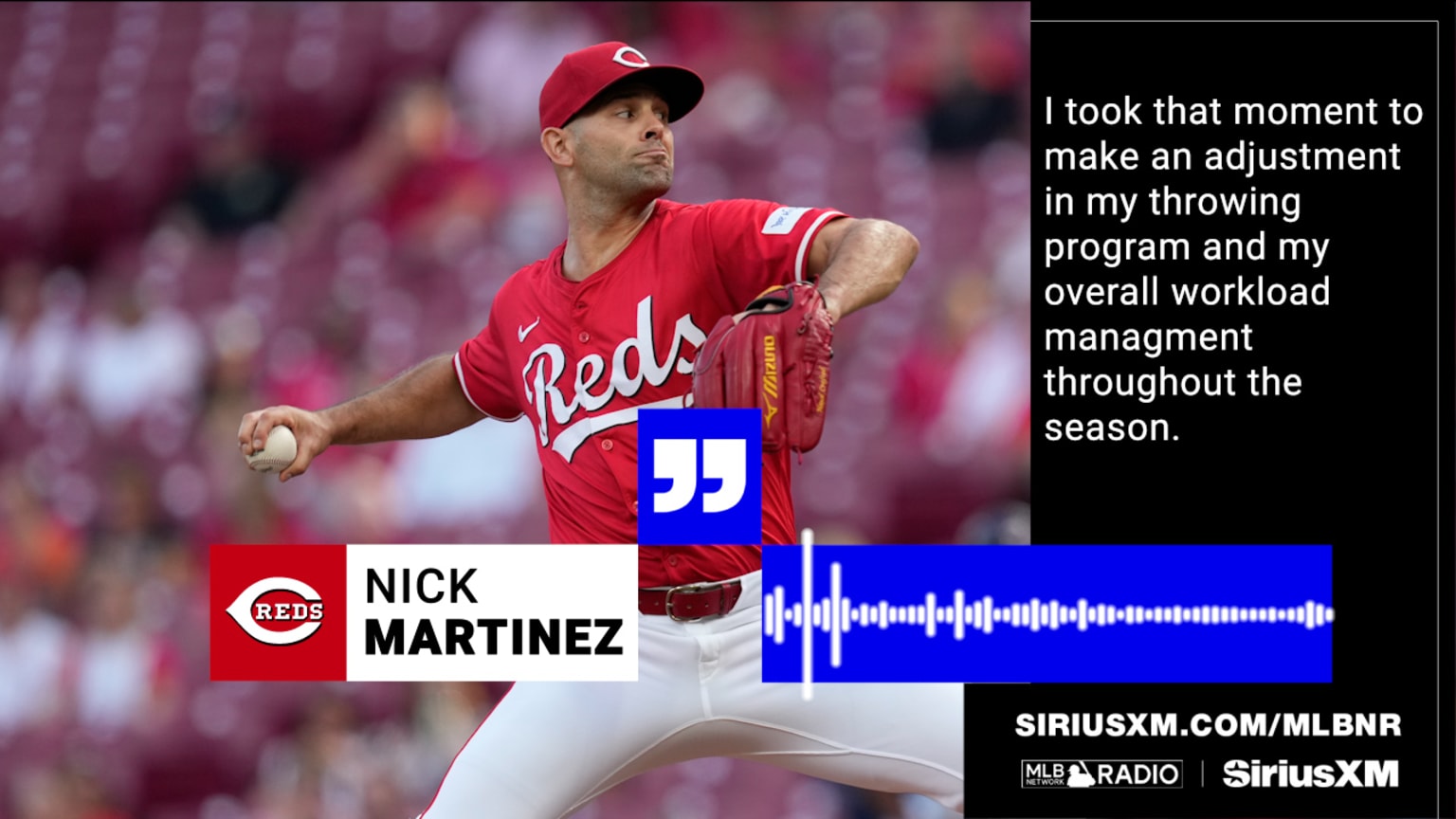 Nick Martinez on adjustments he's made in his career | 12/20/2024 ...
