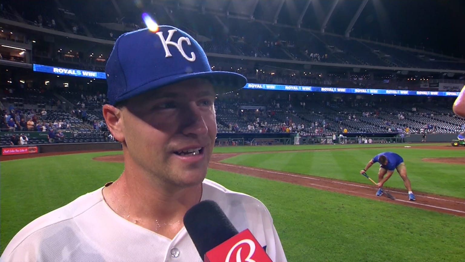 Tyler Cropley on his long-awaited MLB debut | 09/19/2023 | Kansas City ...