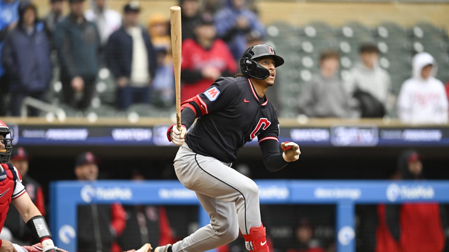 Bo Naylor's game-tying two-run double | 05/19/2025 | Cleveland Guardians