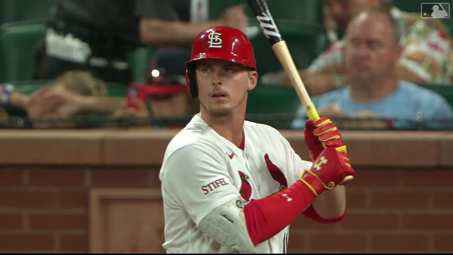 Nolan Gorman swats a solo homer to right-center field | 08/04/2023 | St ...