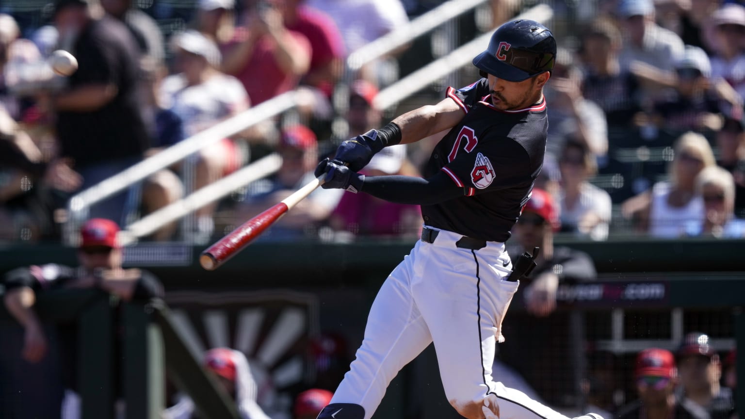 Steven Kwan's first home run of Spring Training | 02/23/2025 ...