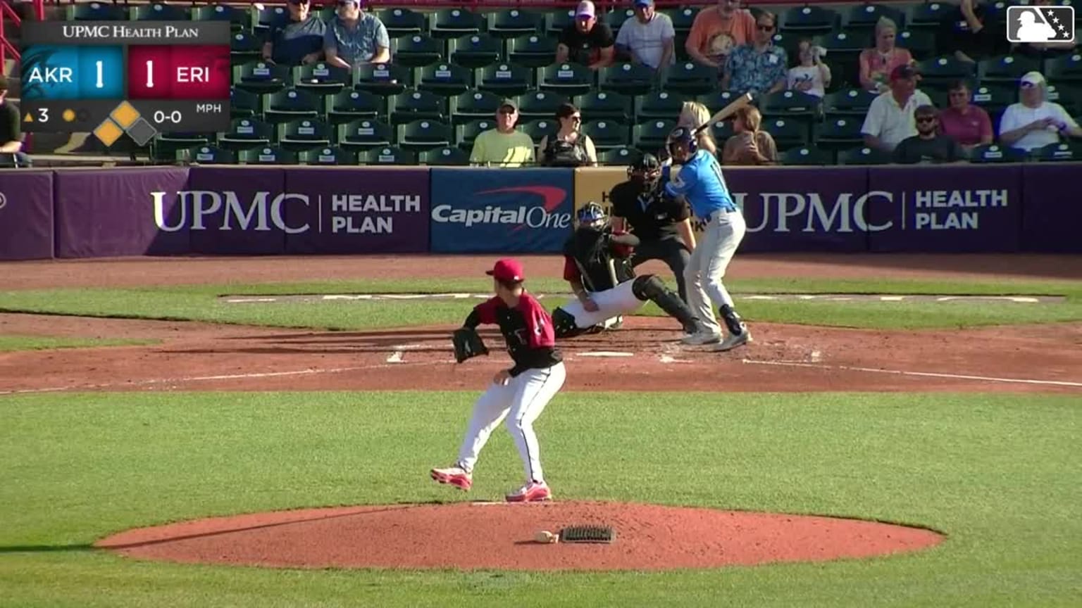 Jaison Chourio homers (3) on a fly ball to center field. Juan Benjamin ...