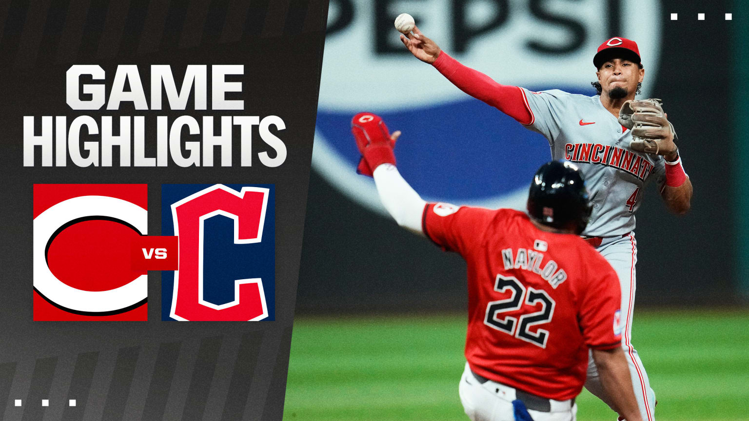 Reds vs. Guardians Highlights | 09/25/2024 | Cincinnati Reds