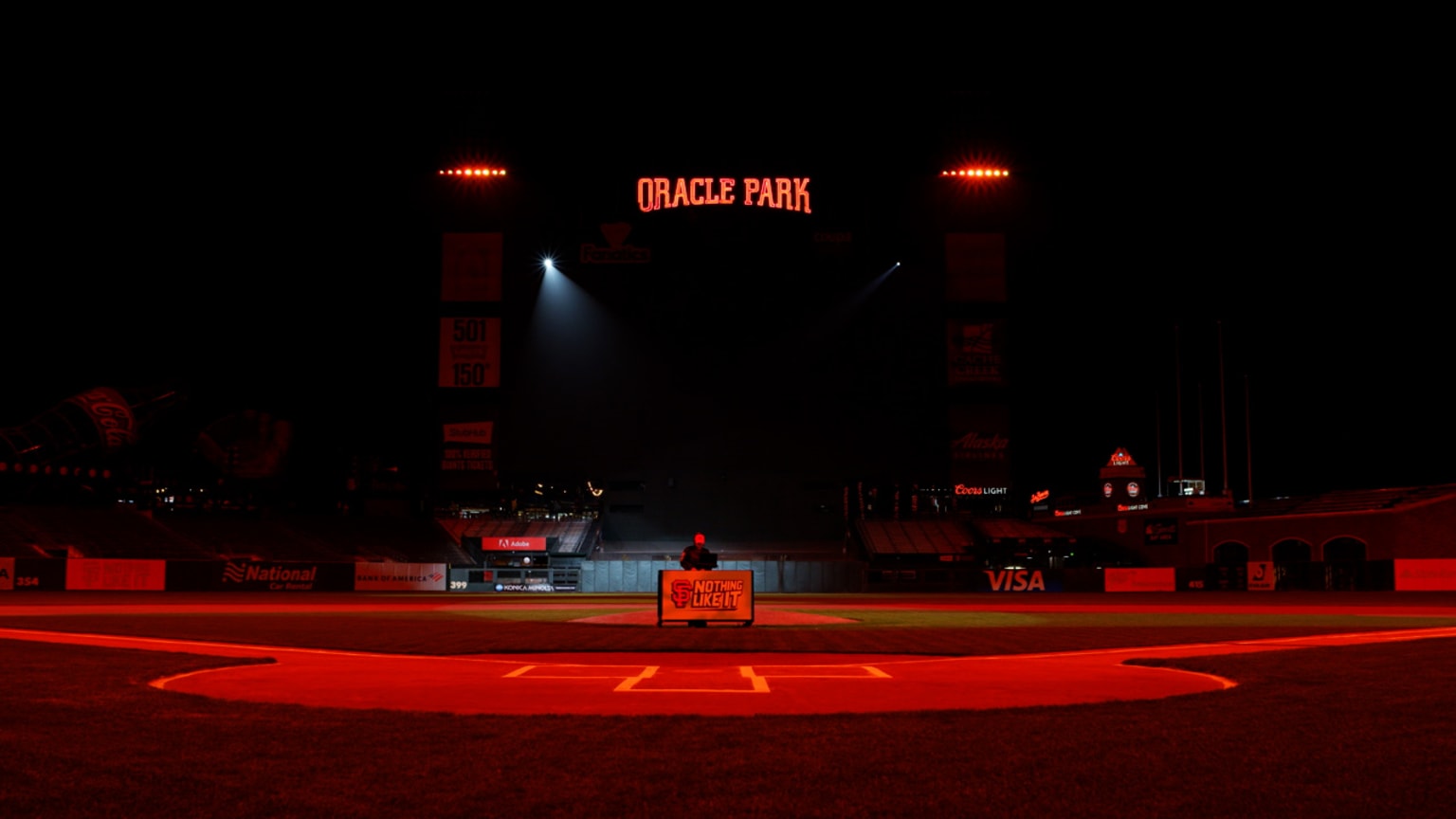 Enjoy the Light Show at Oracle Park | 03/21/2024 | San Francisco Giants