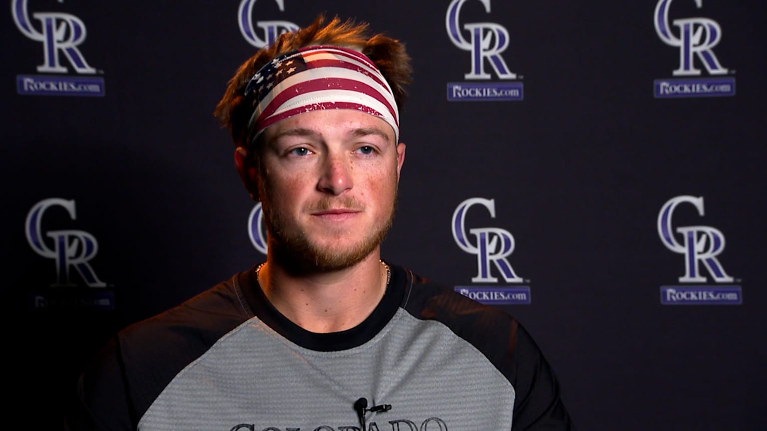 Hunter Goodman on getting back behind the plate | 03/08/2025 | Colorado ...