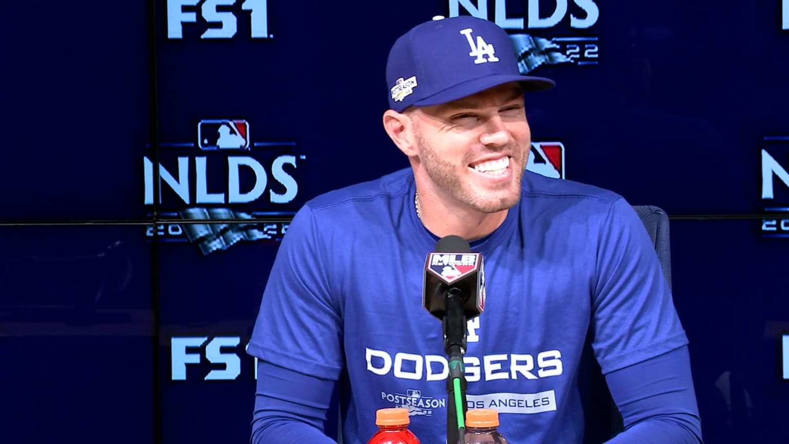 Freddie Freeman discusses the Dodgers' strong lineup | 10/11/2022 | Los ...
