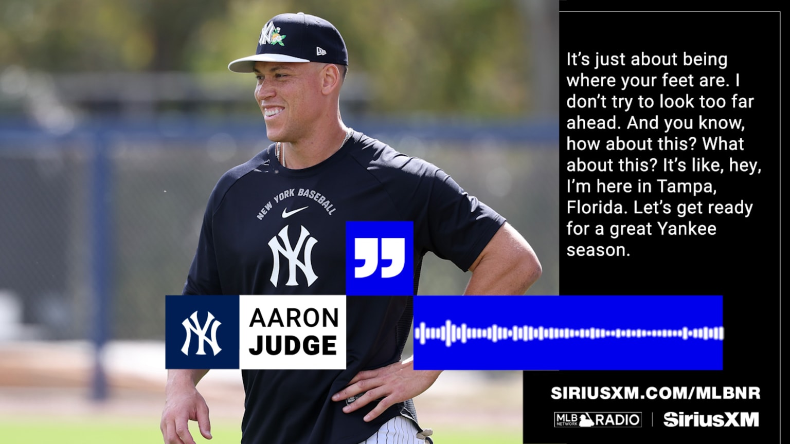 Aaron Judge on his excitement for the Classic | 03/01/2026 | New York ...