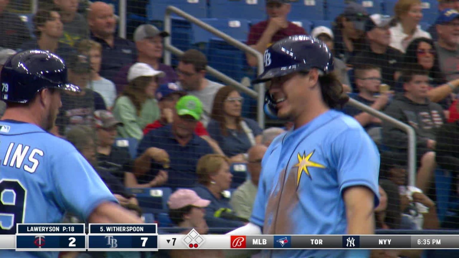 Tristan Gray crushes a three-run homer to right | 03/14/2023 | Tampa ...