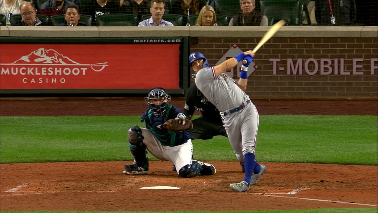 Josh Jung mashes a three-run homer to left-center | 09/27/2022 | Texas ...