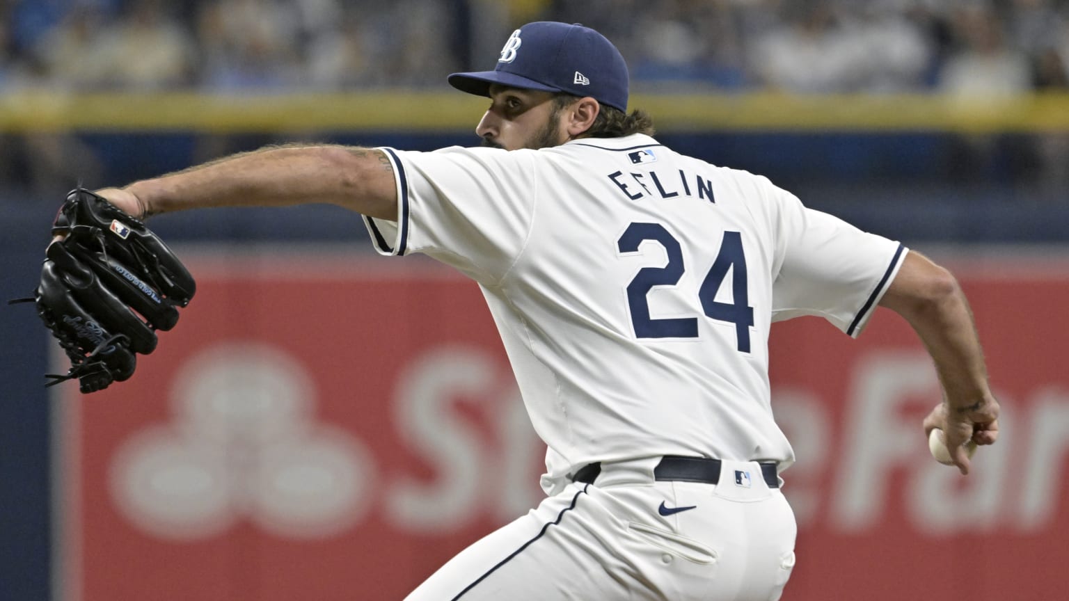 Zach Eflin strikes out six over seven innings | 07/10/2024 | Tampa Bay Rays