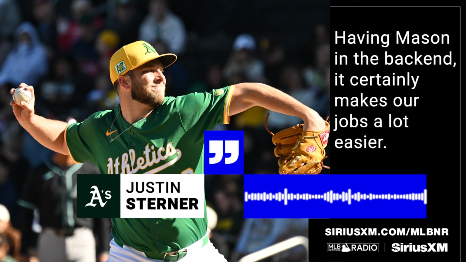 Justin Sterner on his his role with the A's | 04/23/2025 | Athletics