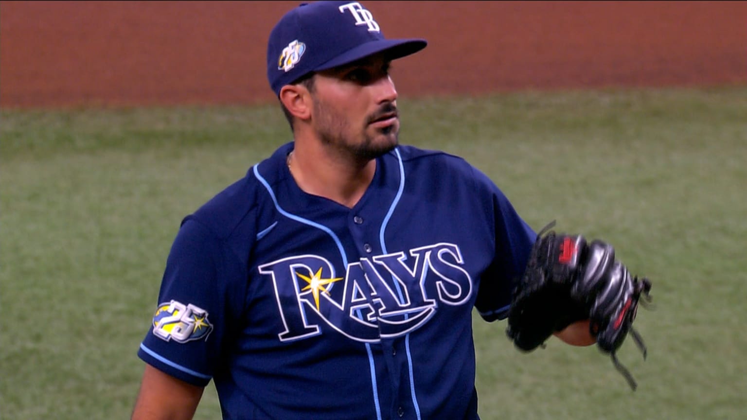 Zach Eflin strikes out eight across seven innings | 08/08/2023 | Tampa ...