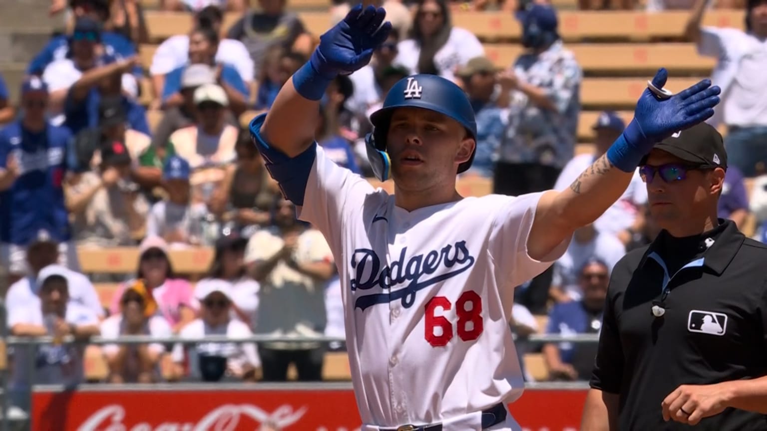 Dalton Rushing's RBI double | 07/06/2025 | Los Angeles Dodgers