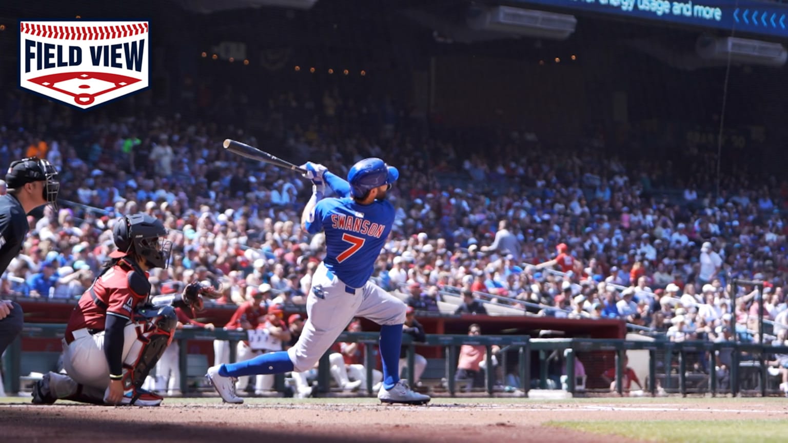 Field View: Dansby Swanson's first home run of 2025 | 03/30/2025 ...