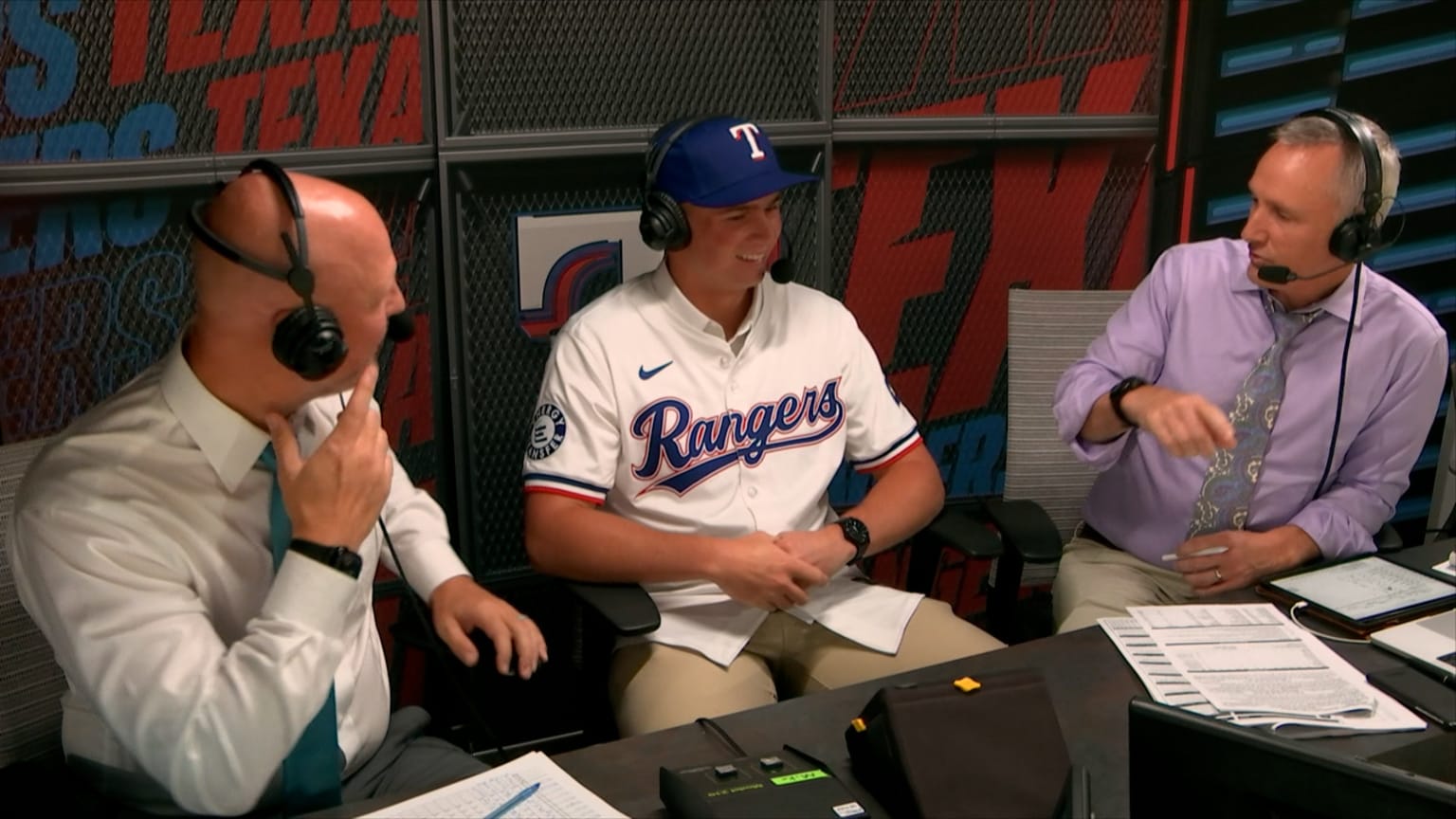 Malcolm Moore joins the Rangers broadcast | 07/24/2024 | MLB.com