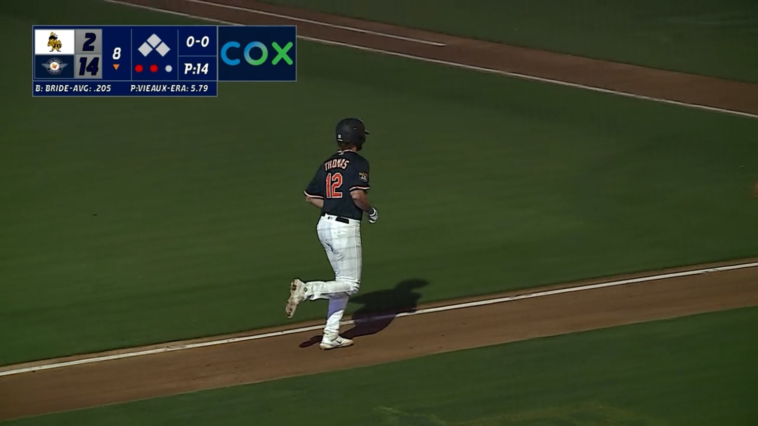 Cody Thomas launches multiple home runs | 04/15/2023 | Athletics