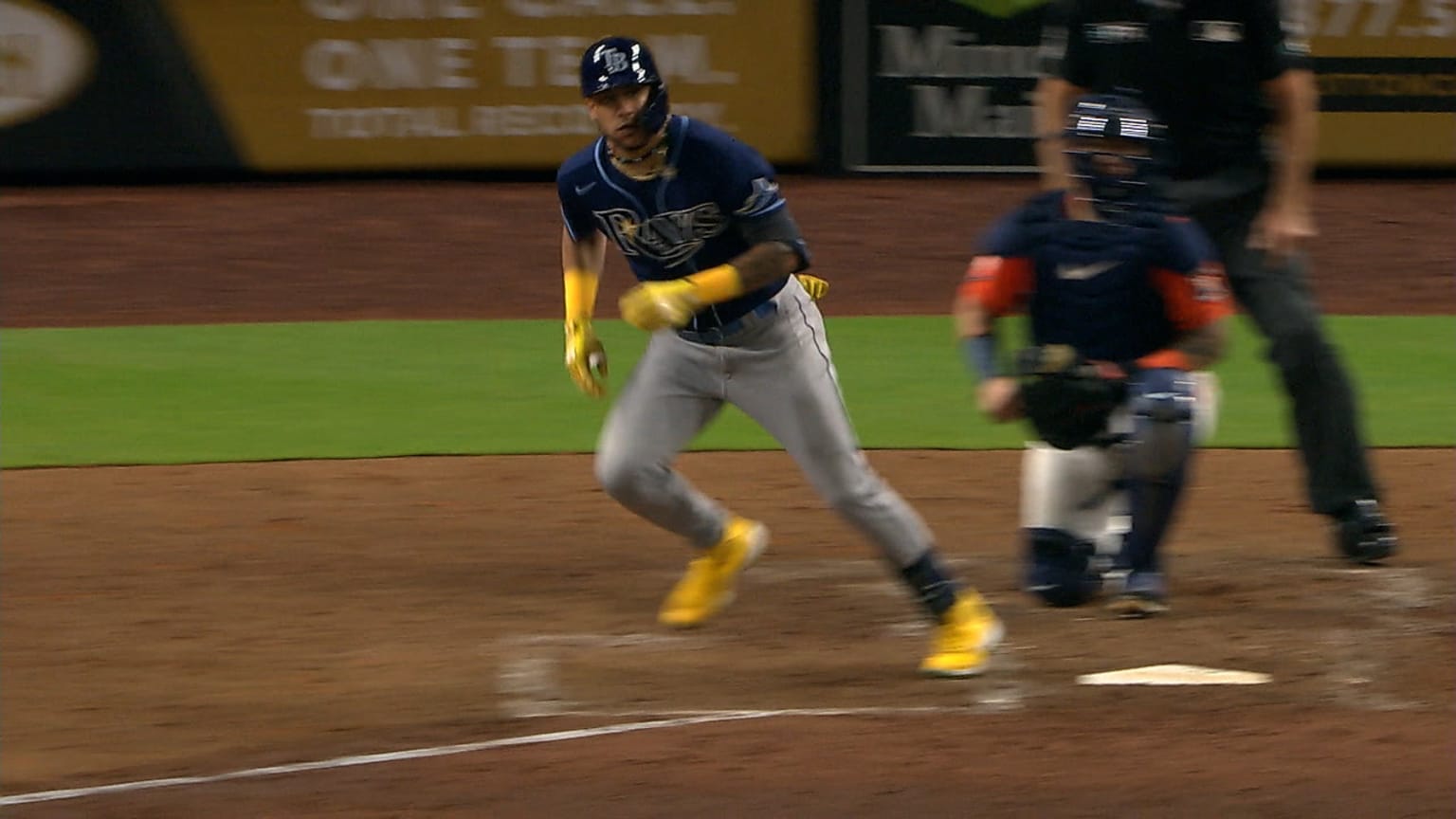 José Siri empuja con doble | 30/09/2022 | Los Rays de Tampa Bay