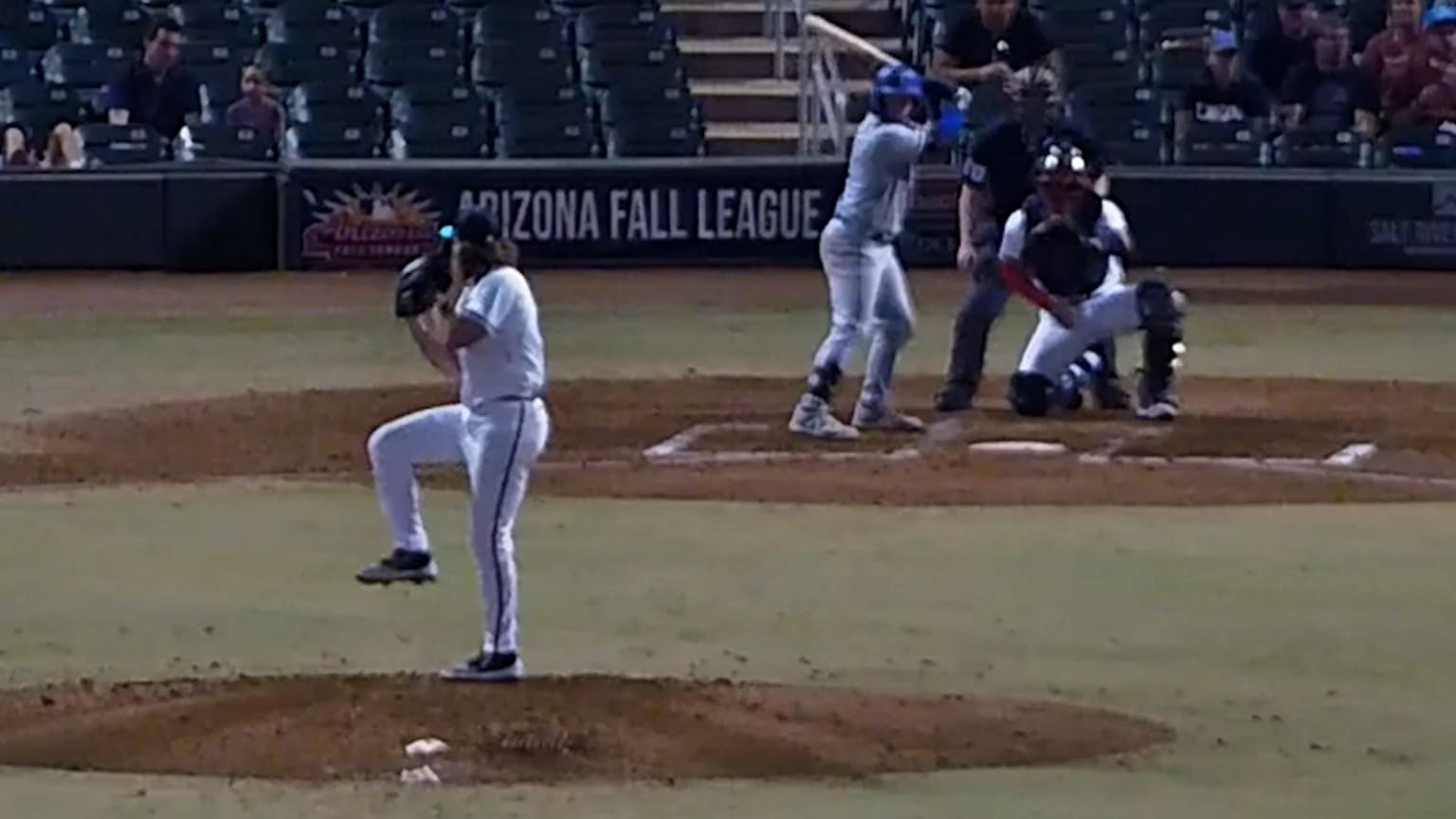 Liam Hicks records his ninth straight hit in the AFL | 10/13/2023 ...