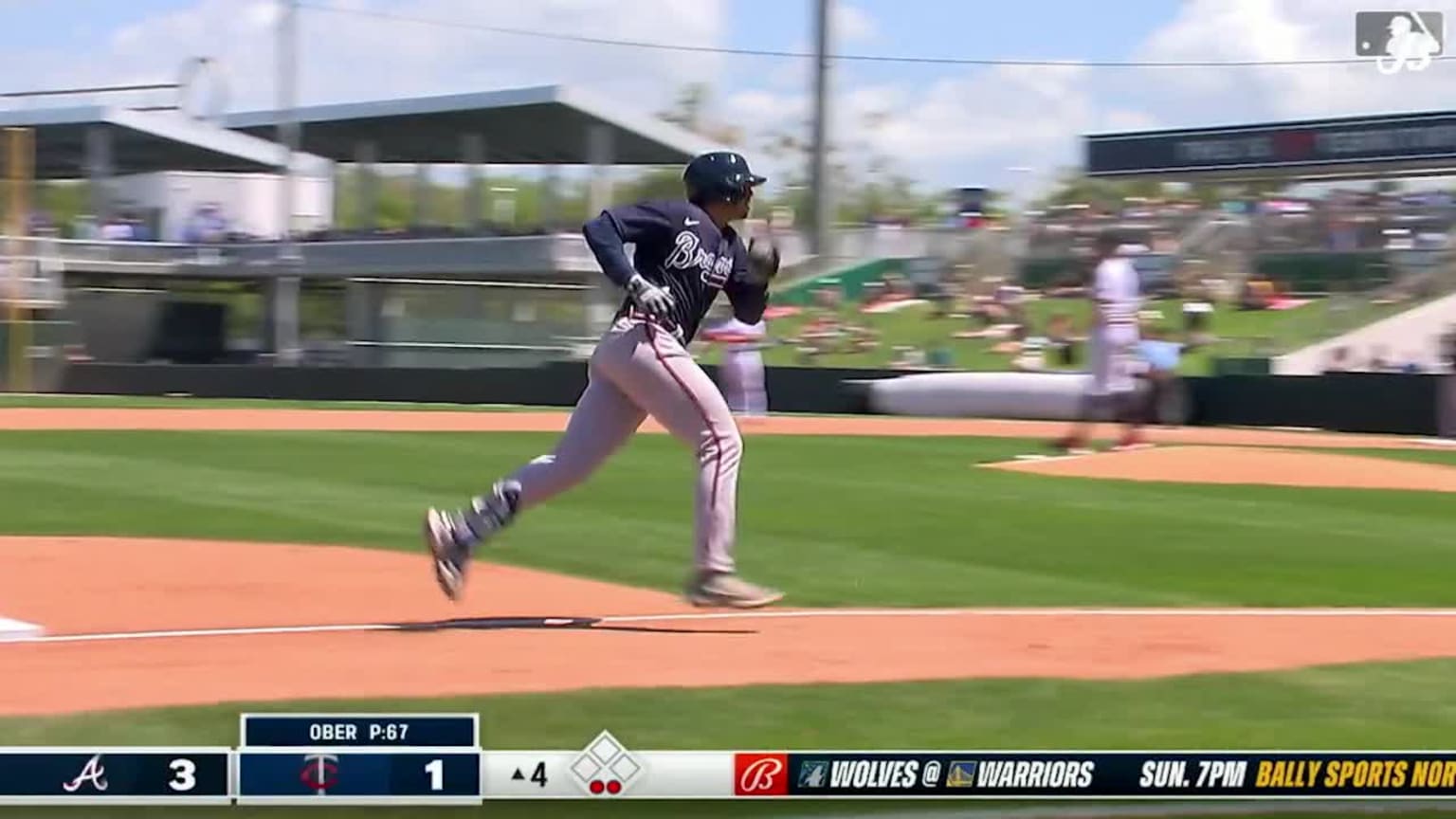 Joshua Fuentes smashes a solo homer to left field | 03/25/2023 ...