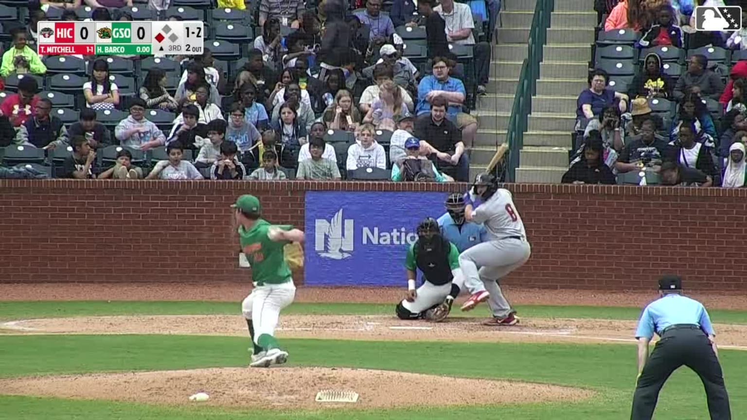 Hunter Barco caps off solid outing with fourth K | 04/17/2024 | MLB.com