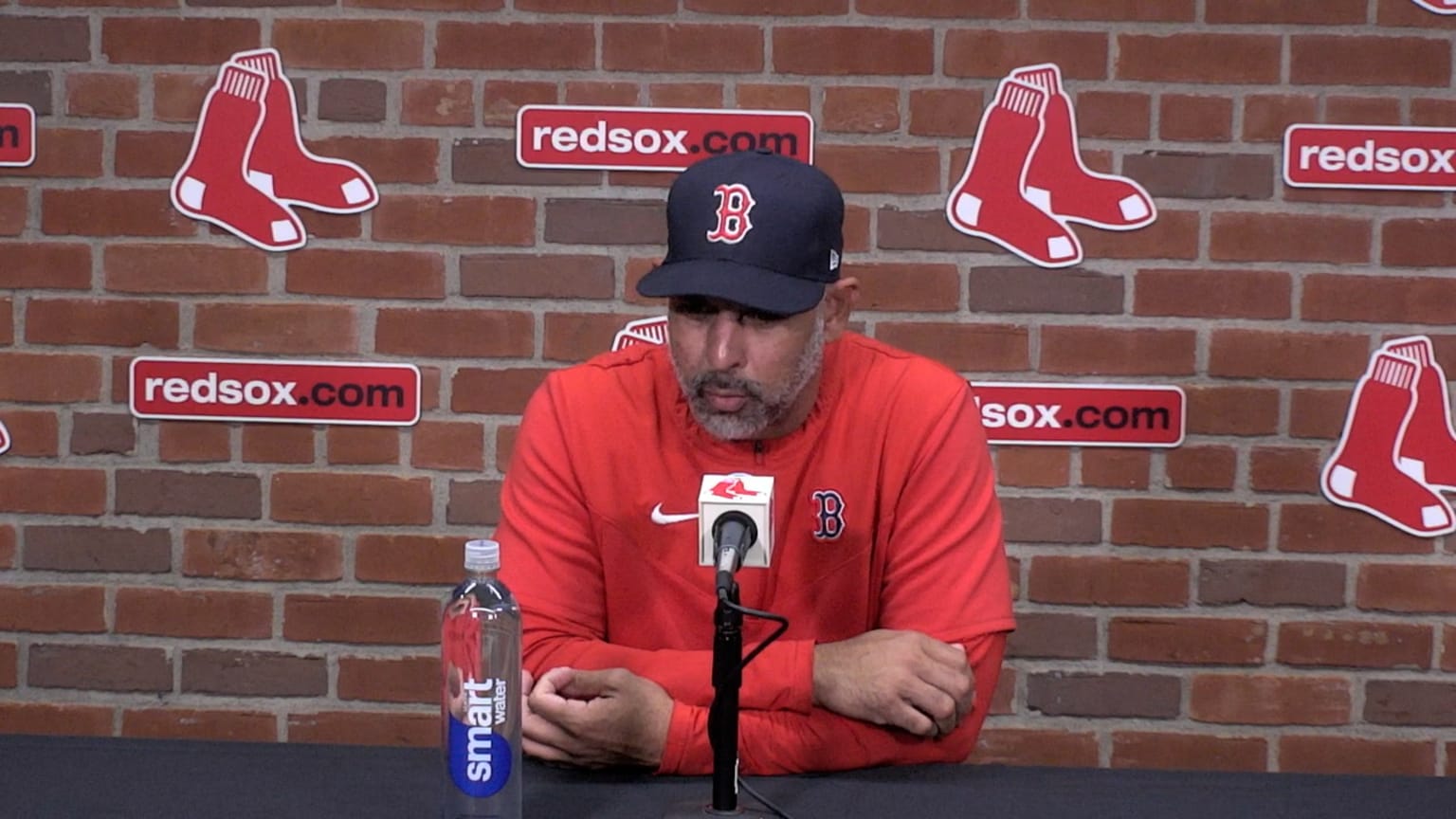 Alex Cora talks about the Red Sox's offense in loss | 08/24/2022 | MLB.com